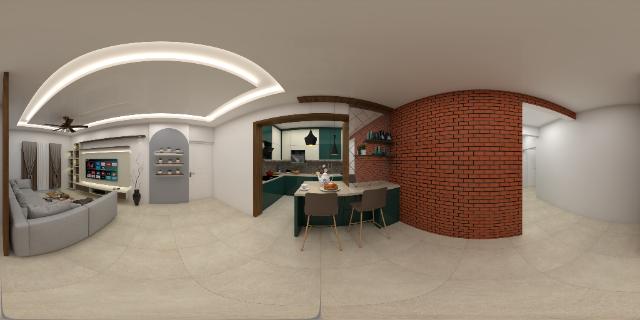 Experience 360 Degree View of Delivered Projects | Interior Company