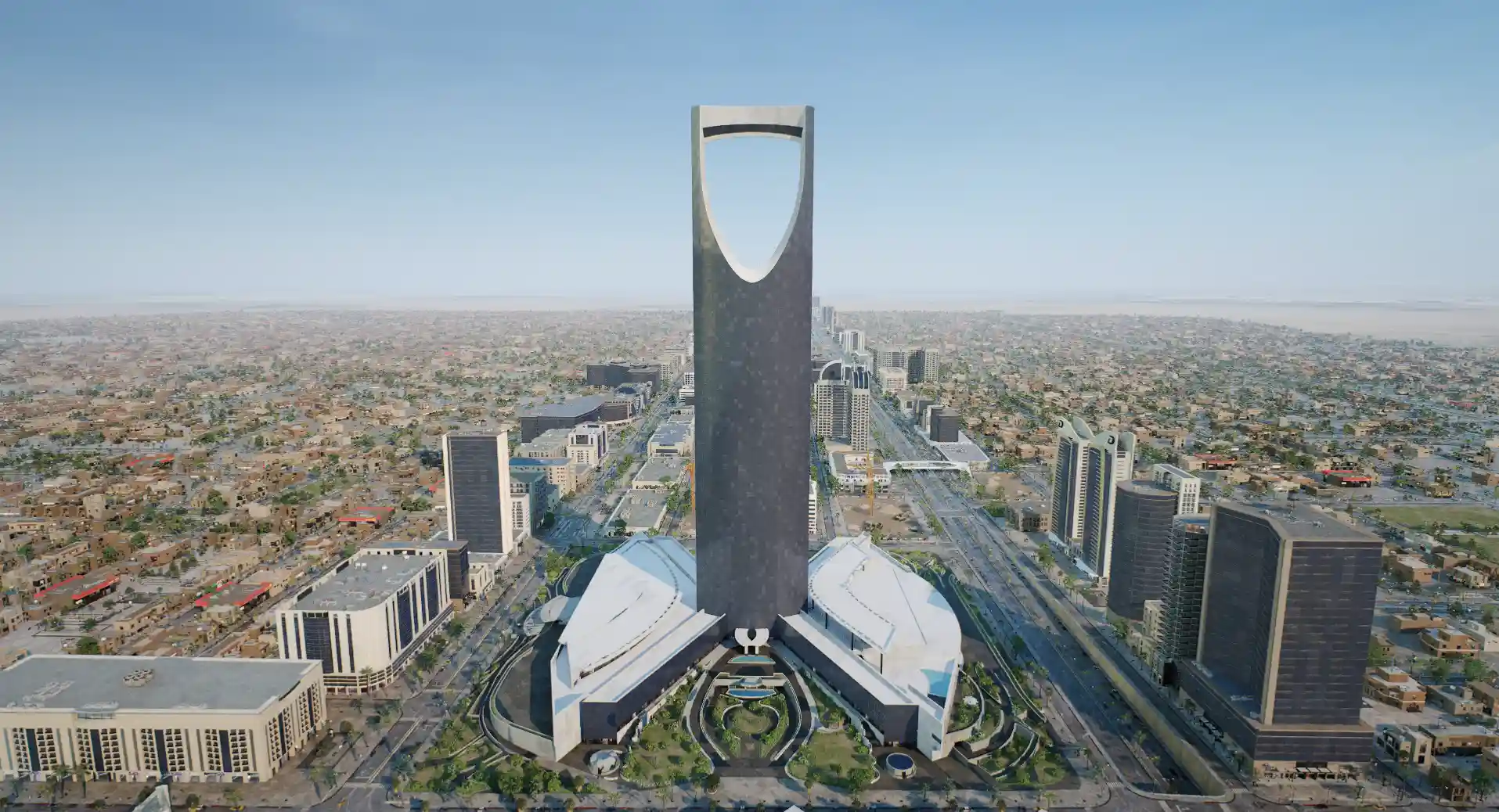 Riyadh Digital Twin City | Procedural 3D Urban Model for Future Saudi ...