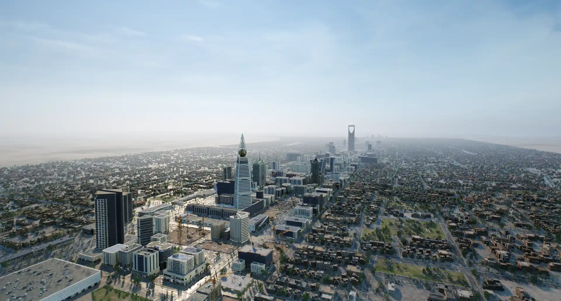 Riyadh Digital Twin City | Procedural 3D Urban Model for Future Saudi ...