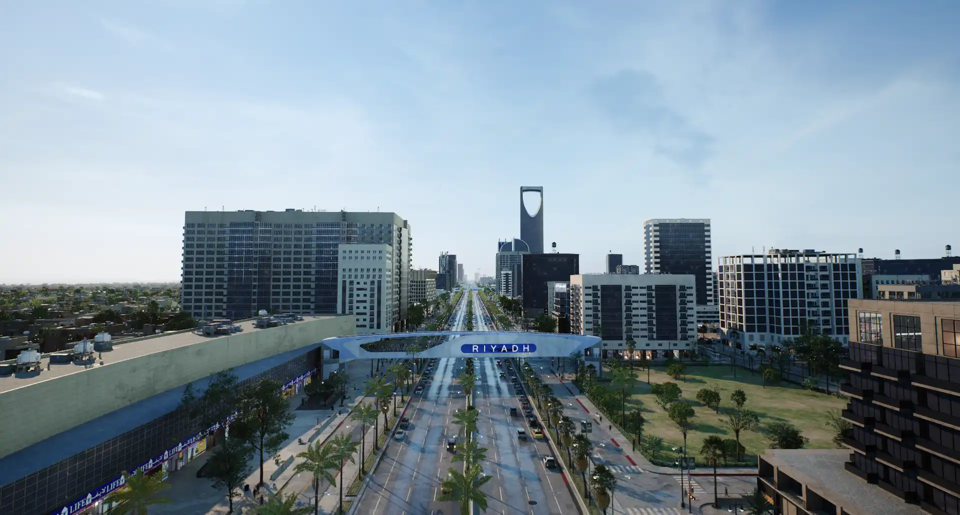 Riyadh Digital Twin City | Procedural 3D Urban Model for Future Saudi ...